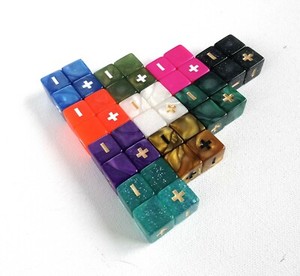 Fate Fudge Dice Set for Role Playing Games RPG 14mm D6 Tabletop Gaming ...