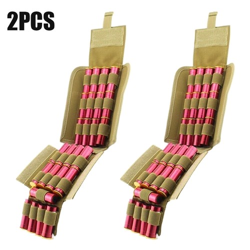 2 Tactical 25 Round Molle Shotgun Shell Reload Holder,Shotgun Pouch For ...