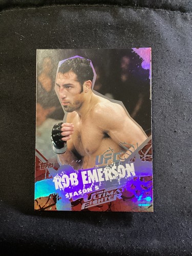 2010 Topps UFC Main Event - The Ultimate Fighter Rob Emerson #TT-29 for ...