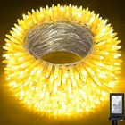 492FT Christmas Lights Outdoor, 1300 LED Extra Long LED String Lights 8 ...