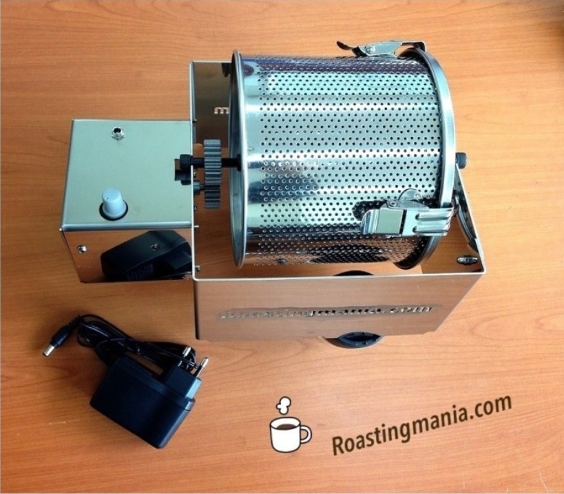 Roasting Mania Coffee Bean Roaster RM 201 All Stainless Frame For Cafe ...