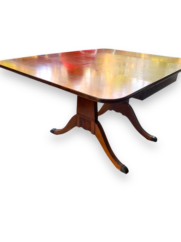 Extensole Extension Mid-Century Vintage Mahogany Leaf Table | eBay