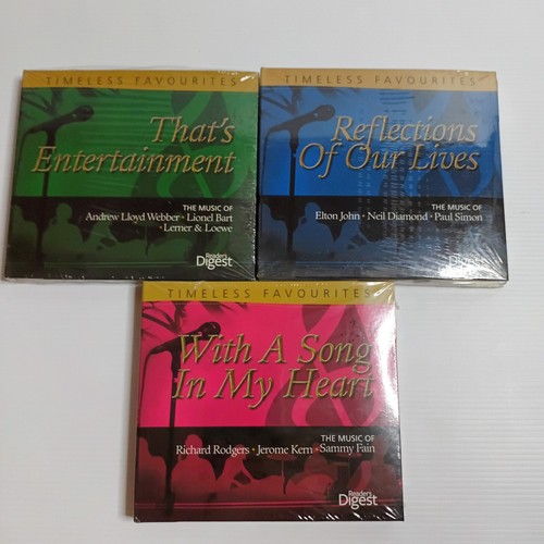 3 x Reader's Digest Timeless Favourites Brand New CD's | eBay