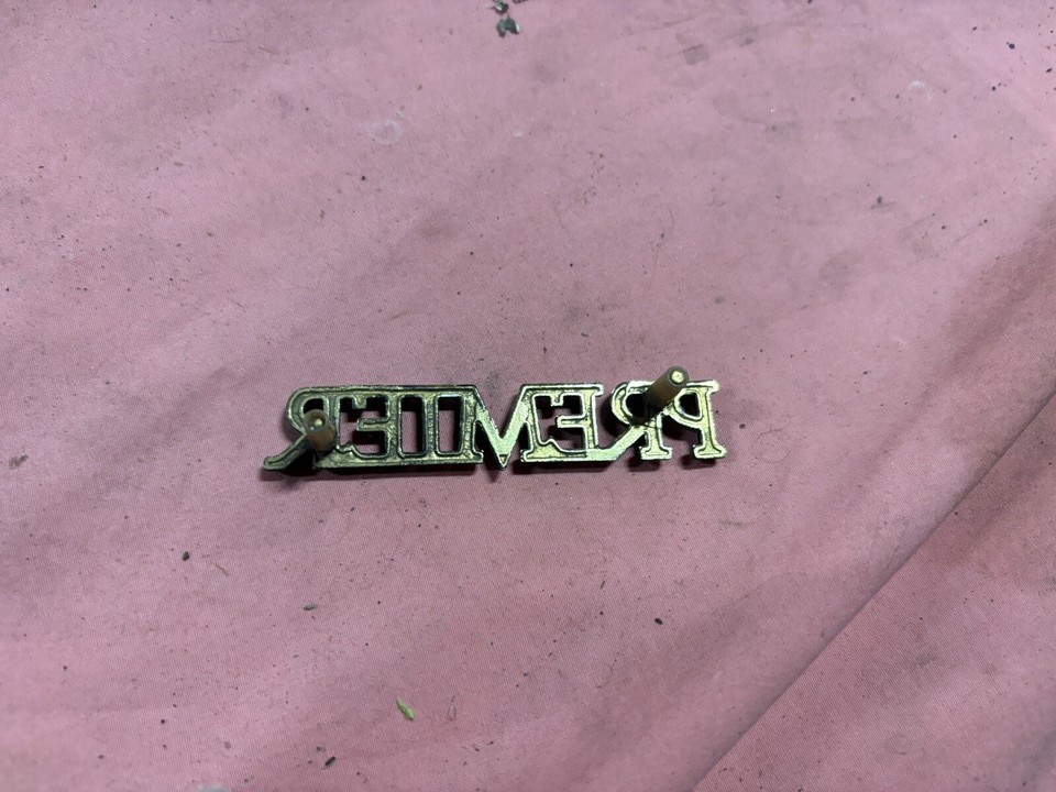 4022354 76-80 Plymouth Volare Premier Emblem Vintage Mopar | eBay