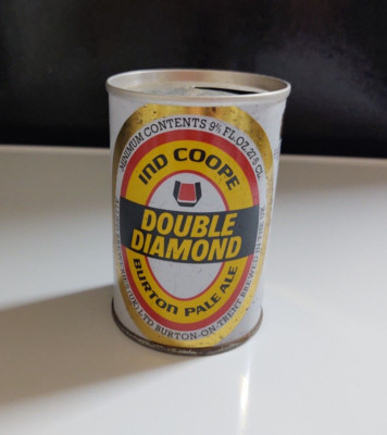IND COOPE BURTON PALE ALE DOUBLE DIAMOND FLAT TOP BEER CAN BREWED IN UK ...