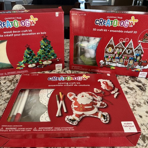 Creatology Christmas craft kits lot of 3 Make Your Own New | eBay