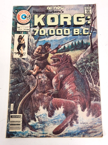 Korg: 70,000 B.C. #3 1975 - Charlton - Comic Book | eBay