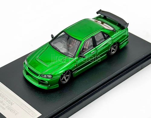 Mortal 1:64 Scale Green Skyline GTR ER34 25GT-t Sports Diecast Metal ...