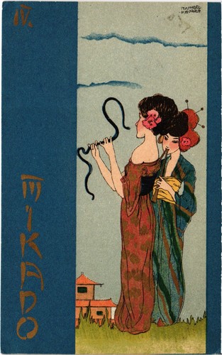 PC KIRCHNER, ARTIST SIGNED, MIKADO, ART NOUVEAU, D 14-4 (b48490) | eBay