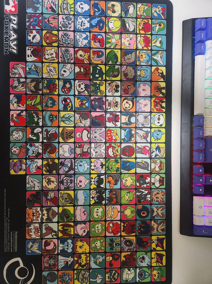 Pokemon Professor Program Unova Playmat | eBay