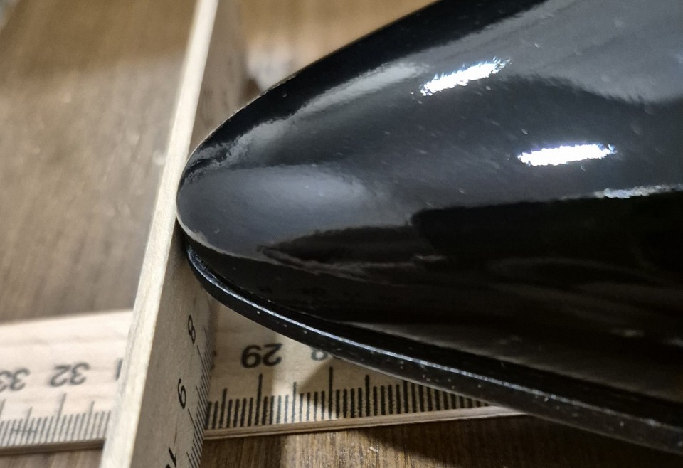 Authentic New Saint Laurent Paris YSL Noir Patent Leather Formal Shoes ...