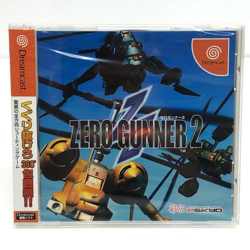 ZERO GUNNER 2 Dreamcast sega DC Psikyo Japan Import Free shipping FedEx ...