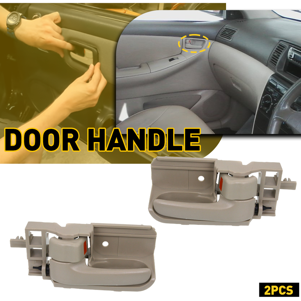 Fits 03-08 Toyota Matrix Corolla Interior Door Handle Driver Passenger ...
