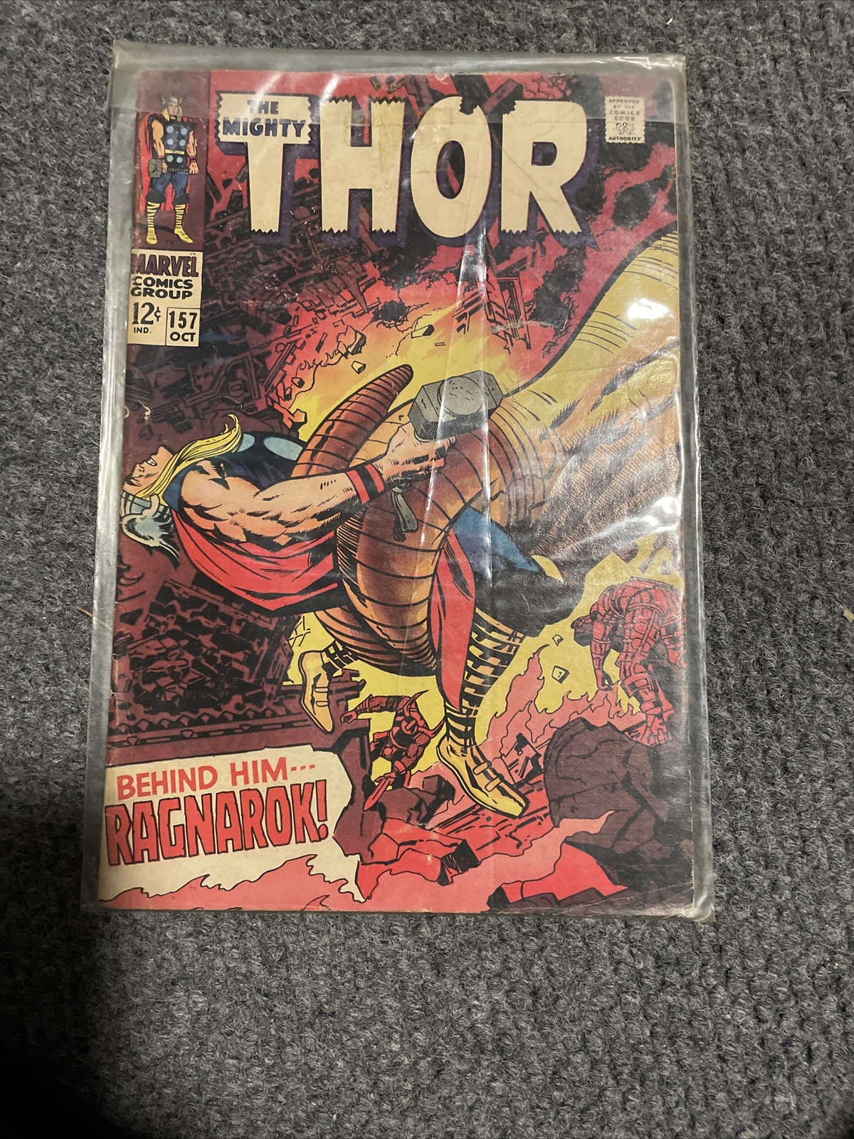 Thor #157 - GORGEOUS HIGHER GRADE - Ragnarok - Marvel Comics 1968 | eBay