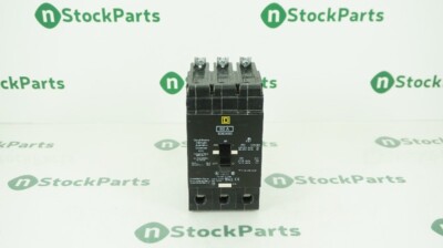 SQUARE-D EDB34060 60A CIRCUIT BREAKER USNT | eBay