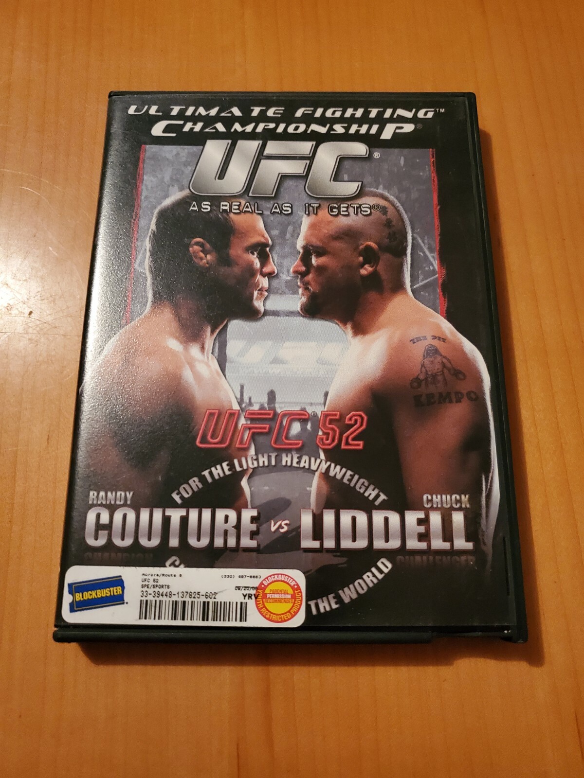 UFC 52 - Randy Couture Vs Chuck Liddell (DVD, 2005)MMA Behind the ...