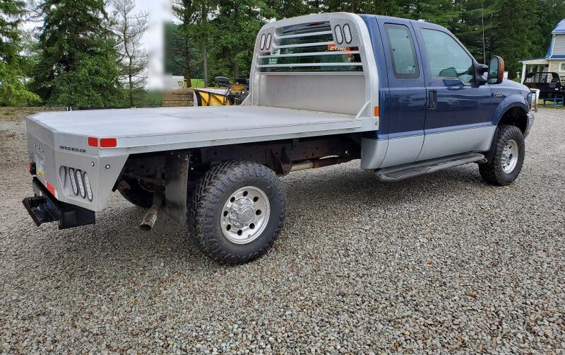 CM Aluminum Flatbed Body ALRD Fits:all Long Bed, Single rear wheel ...
