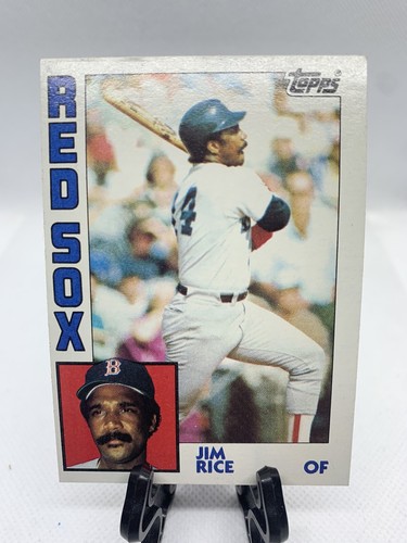 JIM RICE 1984 TOPPS BASEBALL CARD-#550-RED SOX | eBay