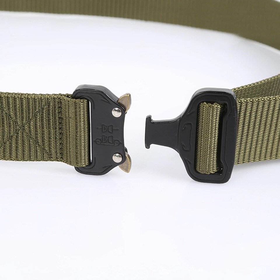 Casual Military Tactical Belt Mens Army Combat Waistband Rescue Rigger ...
