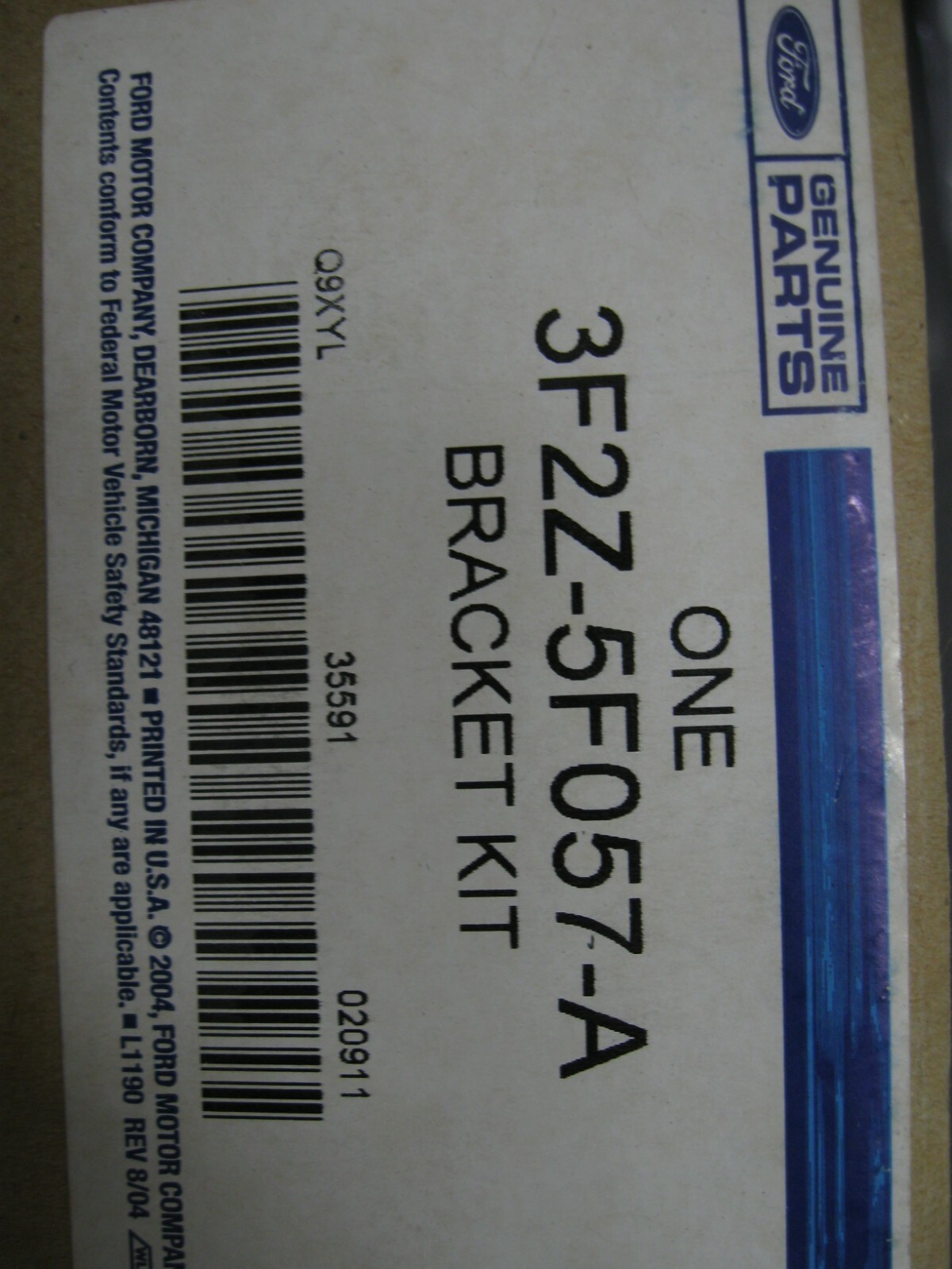 NEW GENUINE FORD HITCH BRACKET KIT (PN 3F2Z-5F057-A) | eBay