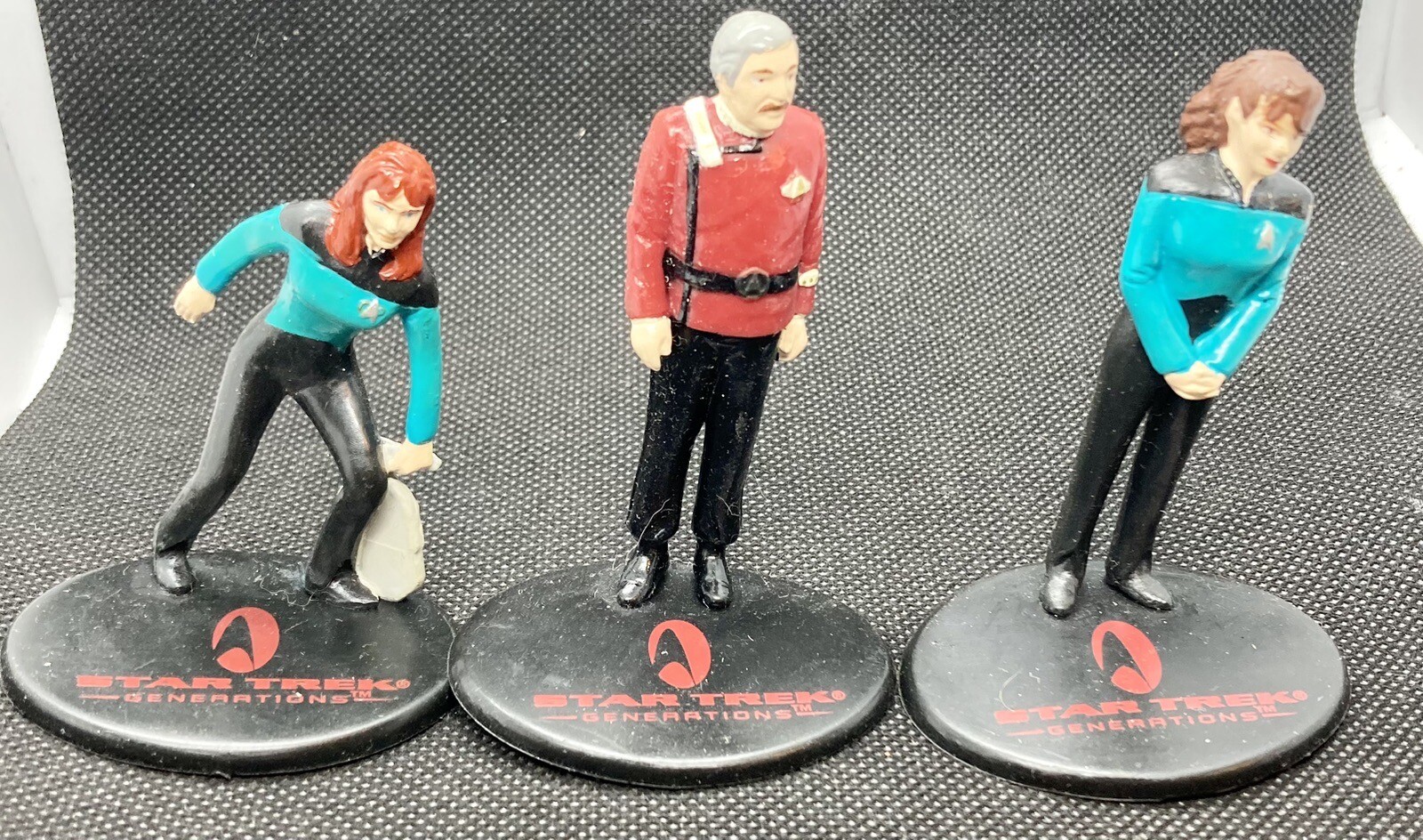 Star Trek TNG 3 Inch Figures: Scotty, Troi, and Crusher Set of 3 | eBay