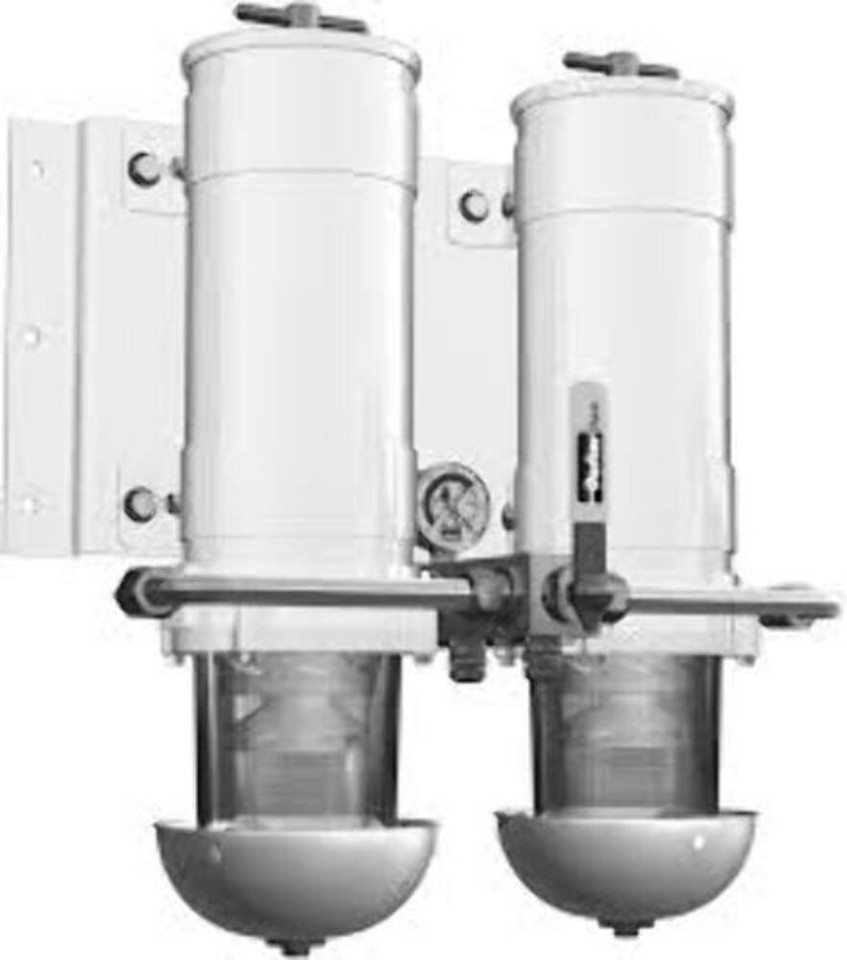 Racor 751000VMAM10 Fuel Filter-Water Separator Turbine 100 Dual 360GPH ...