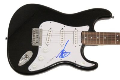Mark Hoppus Blink-182 Signed Autograph Fender Electric Guitar Dude ...