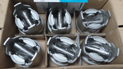 Pistons NEW Moresa E470AP .040 Chrysler 4.2L 258CI V6 OVH 12 VAL | eBay