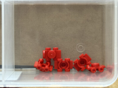 LEGO Parts - Red Minifigure Footgear Roller Skate - No 11253 - QTY 5 | eBay