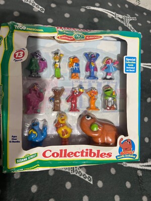 Limited Edition Sesame Street PVC Collectibles by Tyco 30th Anniversary ...