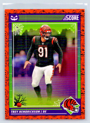 2024 Score-A-Treat - Trey Hendrickson - PUMPKIN - Cincinnati Bengals ...
