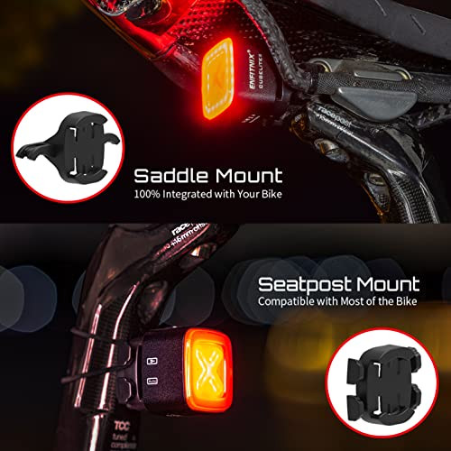 CUBELITE III Smart Bike Light,Ultra-high Visibility, Auto On/Off, Dual ...