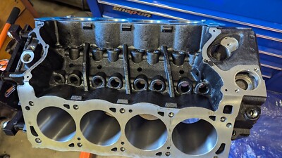 351 Cleveland Engine Block 4.125 bore 9.2 deck height 4 bolt mains 434 ...