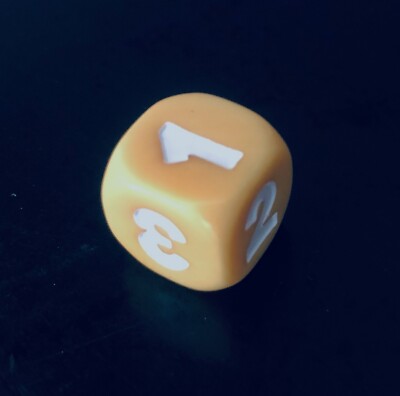 Camel Up | Yellow Six-Sided Die Dice | Official Extra/Replacement Game ...