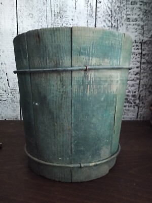 Primitives - Wood Wooden Bucket