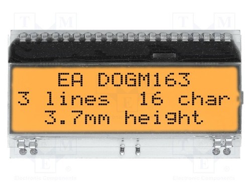 Display: LCD; Alpha-Numeric; Fstnpositive; 16x3; White ;p IN : | eBay