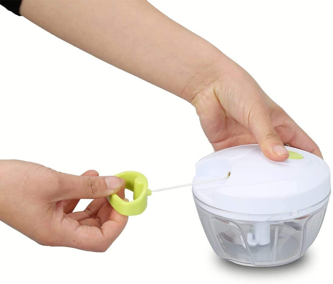 Pull String Food Chopper Vegetable Processor Manual Pull Cord Chopper ...