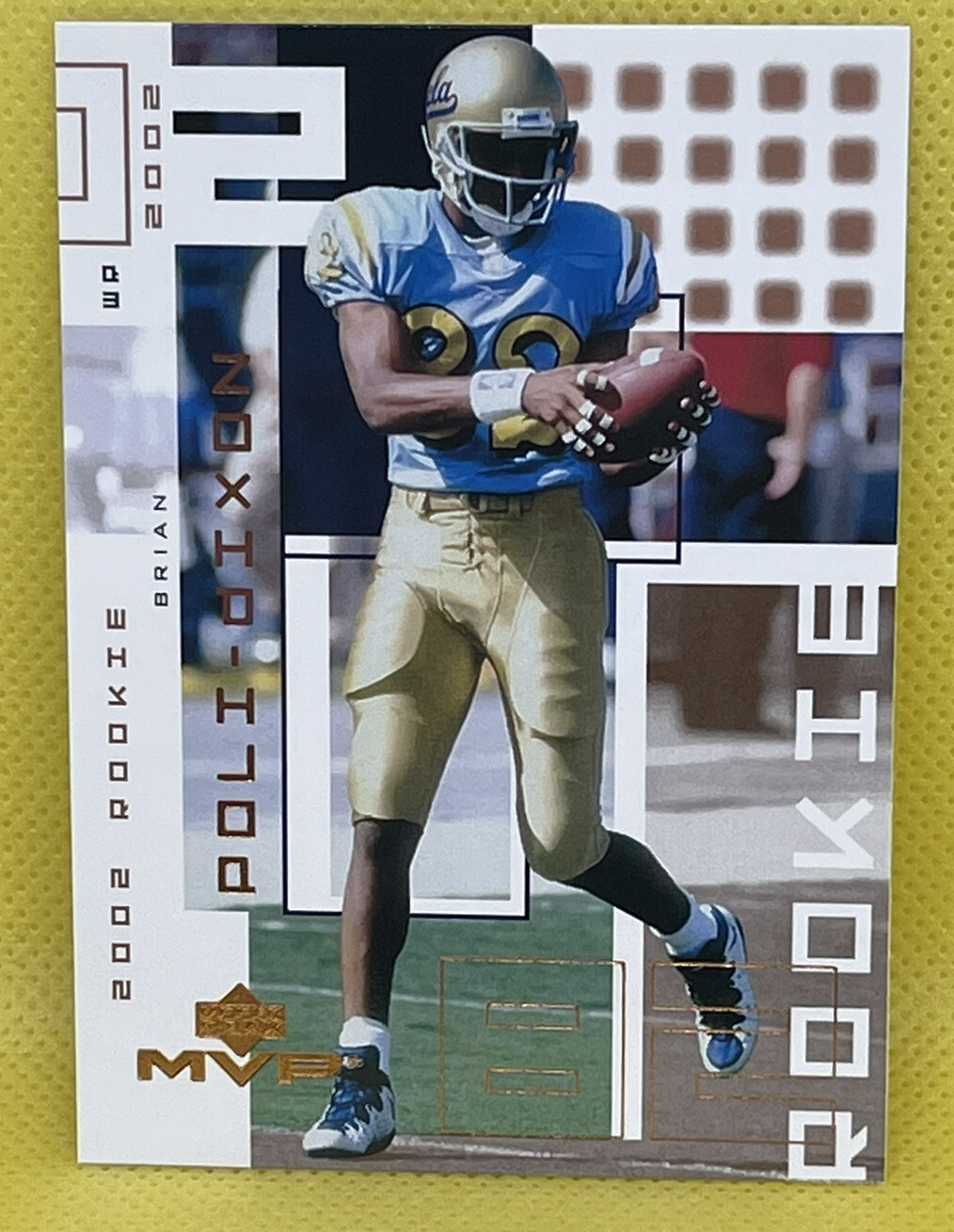 Brian Polo-Dixon 2002 Upper Deck MVP #297 RC San Diego Chargers | eBay