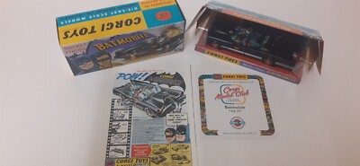 Boxed Corgi Toys Model Club Reissue 267 MATT BLACK NOT GLOSS - COA No ...