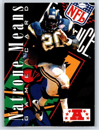 1995 Classic NFL Experience Natrone Means Super Bowl Game San Diego ...