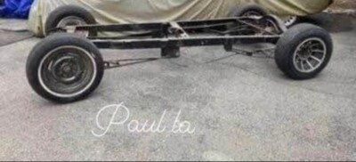 1928-1931 Ford Model A hot rod frame rolling chassis | eBay
