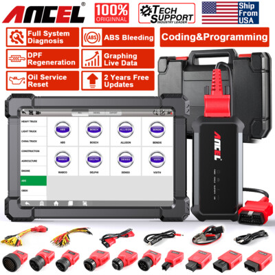 Diesel 12V 24V Truck Scanner Heavy Duty Truck DPF Regeneration ...