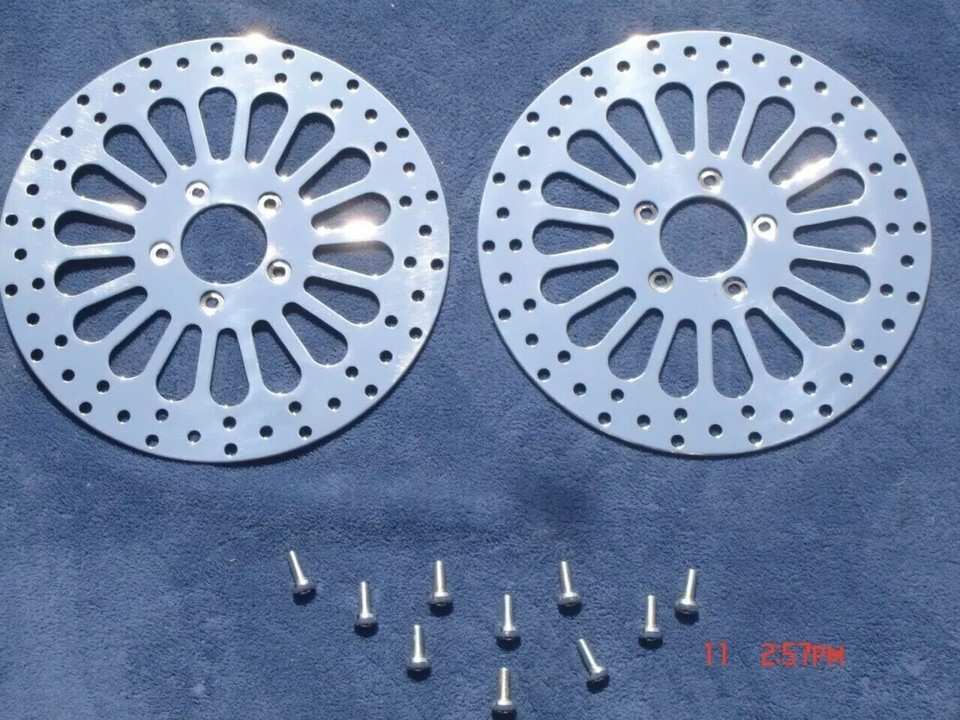 STREE GLIDE HARLEY 21X3.50 2008-2023 FLHXS W/ ROTORS BLACK WALL SHINKO ...