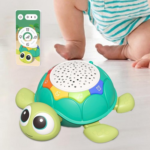 Turtle Musical Crawling Baby Toys Stocking Stuffers Tummy Time Toys ...