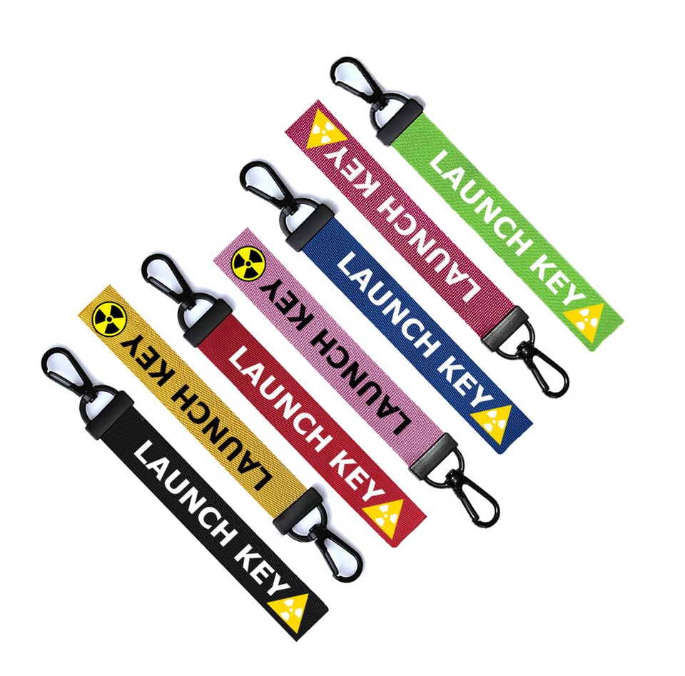 Custom Key Chain Keyring Luggage Personalised Name Text Tag Zipper Pull ...