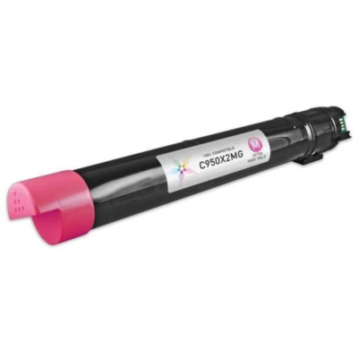 TONER C950M MAGENTA COMPATIBLE C950X2MG POUR LEXMARK C950, X950, X952 ...