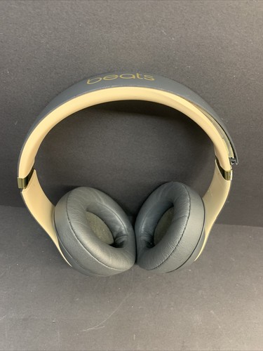 Beats Studio 3 Wireless Bluetooth Headphones Shadow Gray Beige Gold AS ...