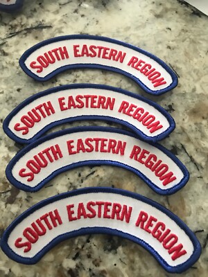 4 pc South Eastern region iron on 5” Patch | eBay