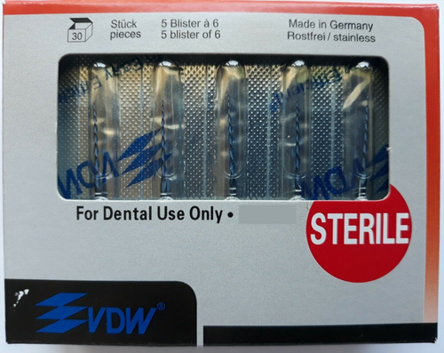 VDW RECIPROC Blue Dental Endo NiTi File 6pcs 1set | eBay