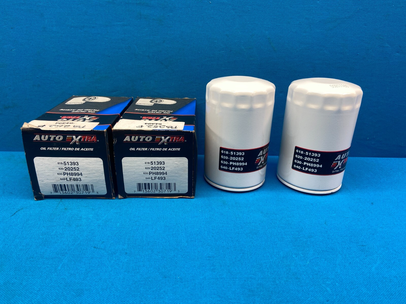 Lot of 2x Auto Xtra 618-51393 Replacement Oil Filter | eBay